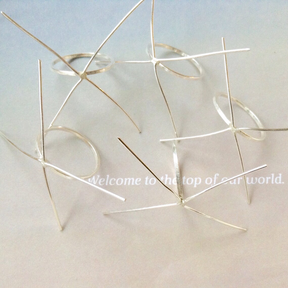 5 Handmade Stackable Claw Setting Ring Blanks 4 Prong Setting | Etsy