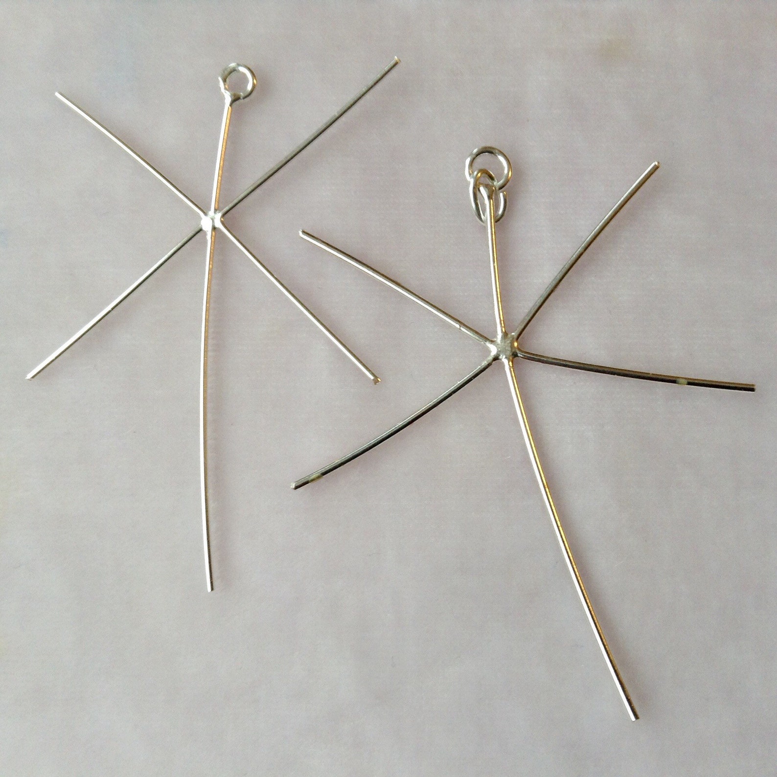 Handmade Pendant Blanks, 5 Prongs Pendant Setting for Nuggets,20 Gauge ...