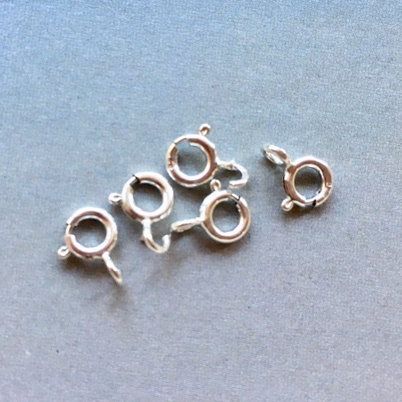 Sterling Silver Double Loops Connector 7.5mm X 5mm Sterling - Etsy