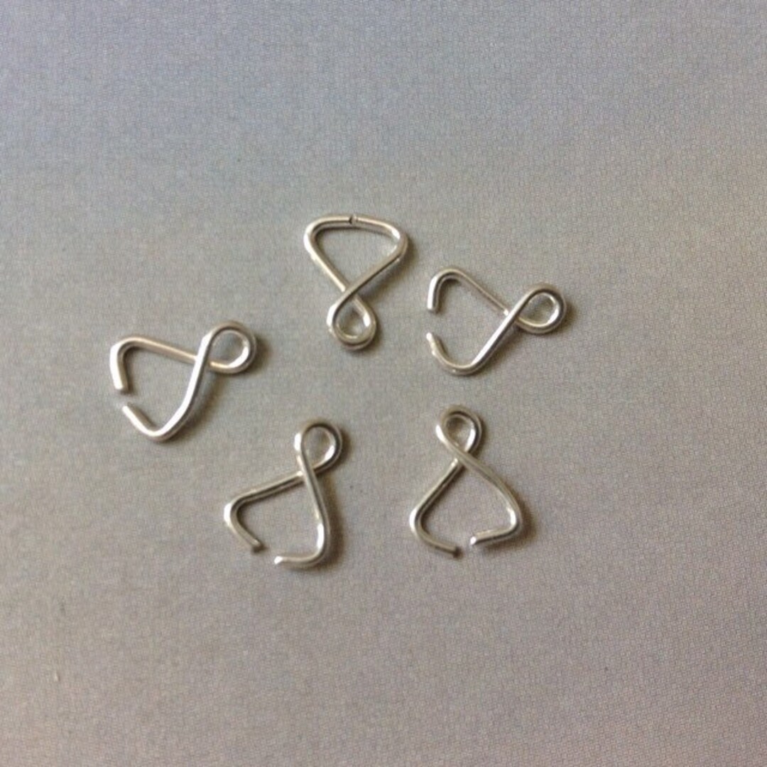 10 Triangular Bails, Sterling Silver Bails, 8mm X 6mm Silver Bails ...