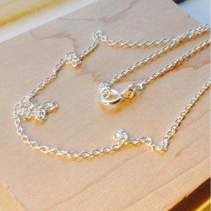 18 Inch Sterling Silver Chain- 1.7mm Sterling Silver Necklace, Sterling ...