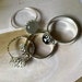 8mm Bezel Ring Blanks, Sterling Silver Ring Blanks, Gallery Style Bezel ...
