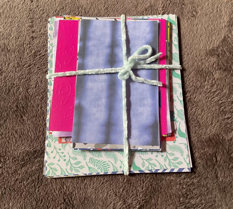 Assorted Scrapbook and Journal Paper Bundle - Etsy