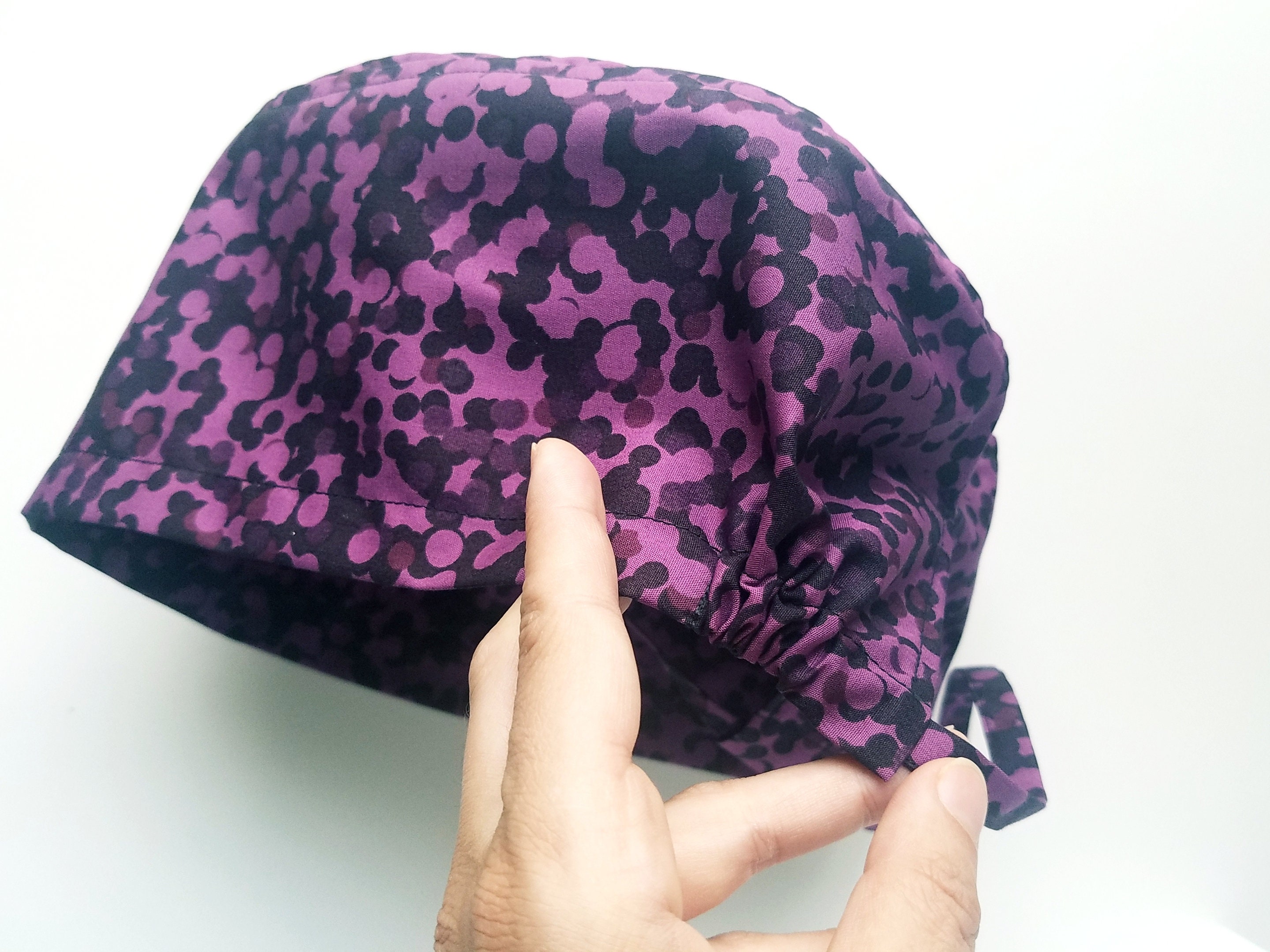 Surgical Cap Pattern, Scrub Hat Sewing Pattern PDF, Scrub Cap No ...