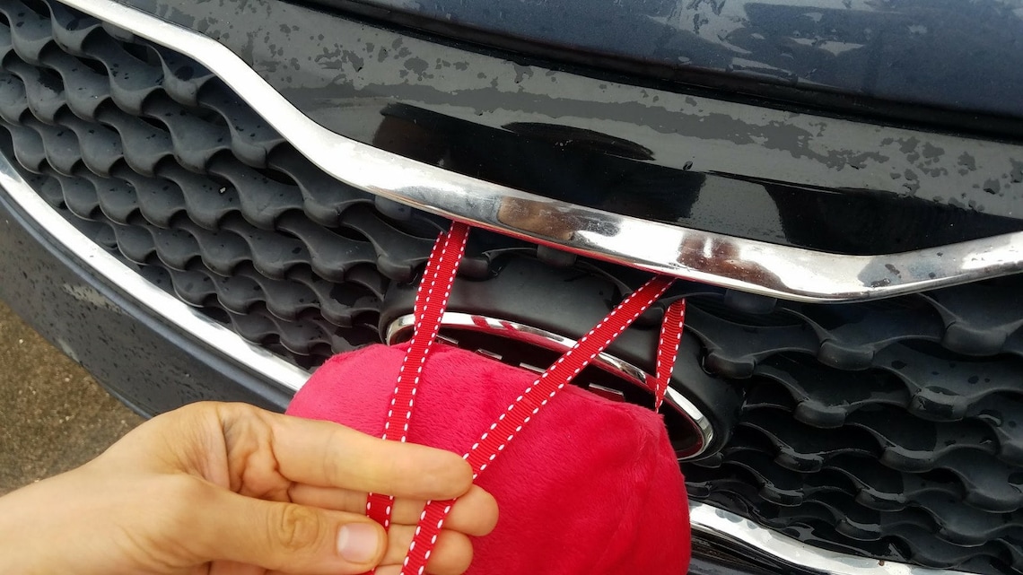 DIY Car Decor PDF Sewing Patterns Cute Car Decoration Reindeer Nose ...