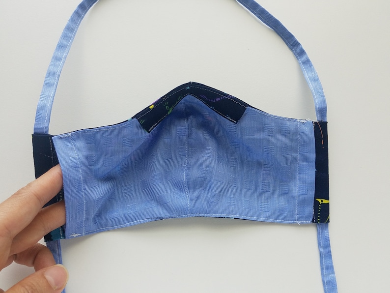 Fabric Mask Patterns Fabric Face Mask Sewing Pattern PDF Adult 3D Face ...