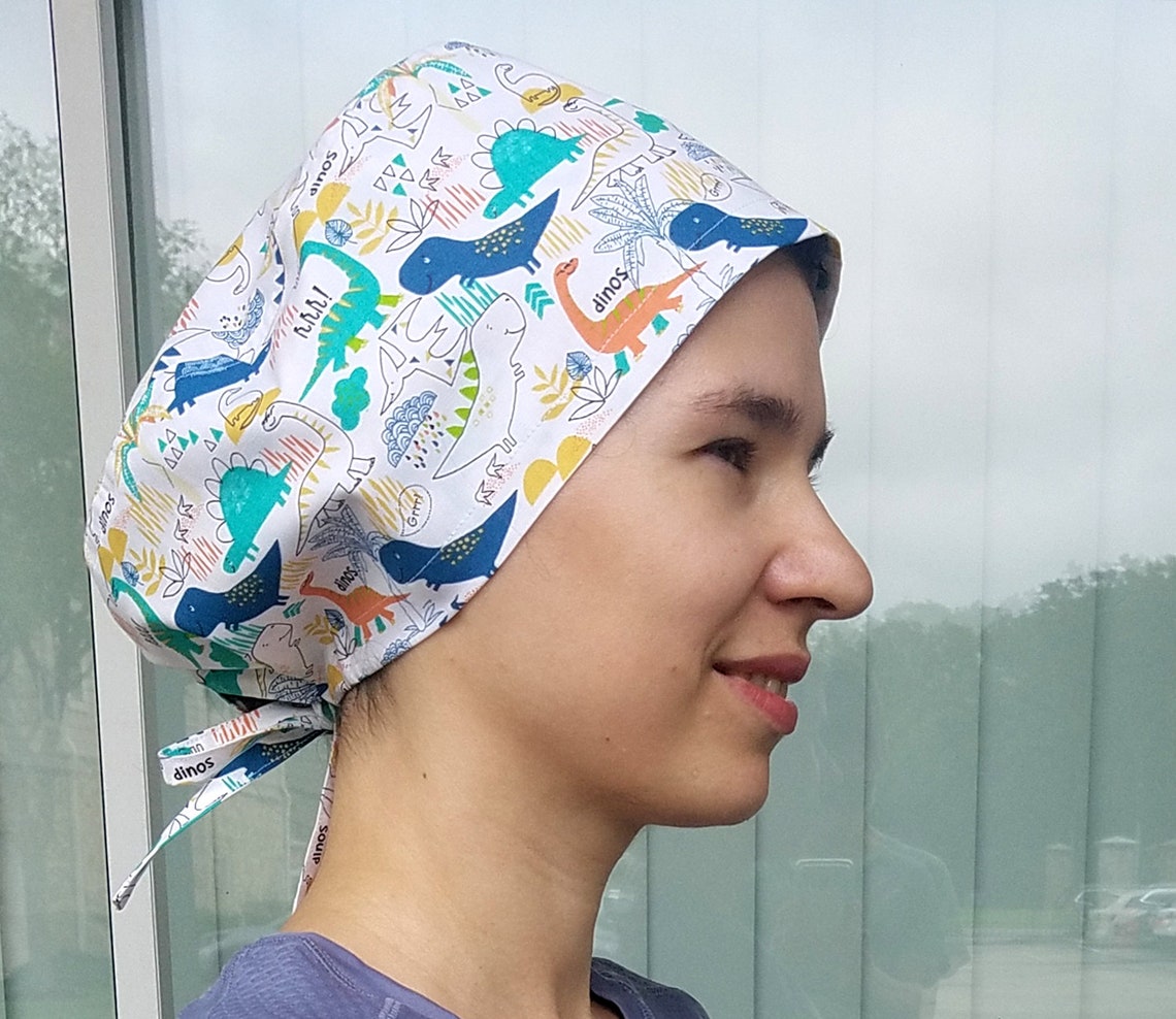 Surgical cap pattern Scrub hat sewing pattern PDF Scrub cap | Etsy