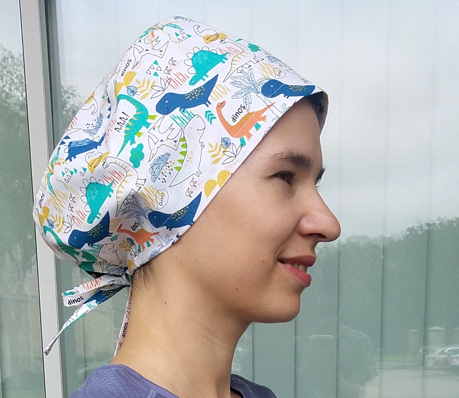 Surgical Cap Pattern, Scrub Hat Sewing Pattern PDF, Scrub Cap No ...