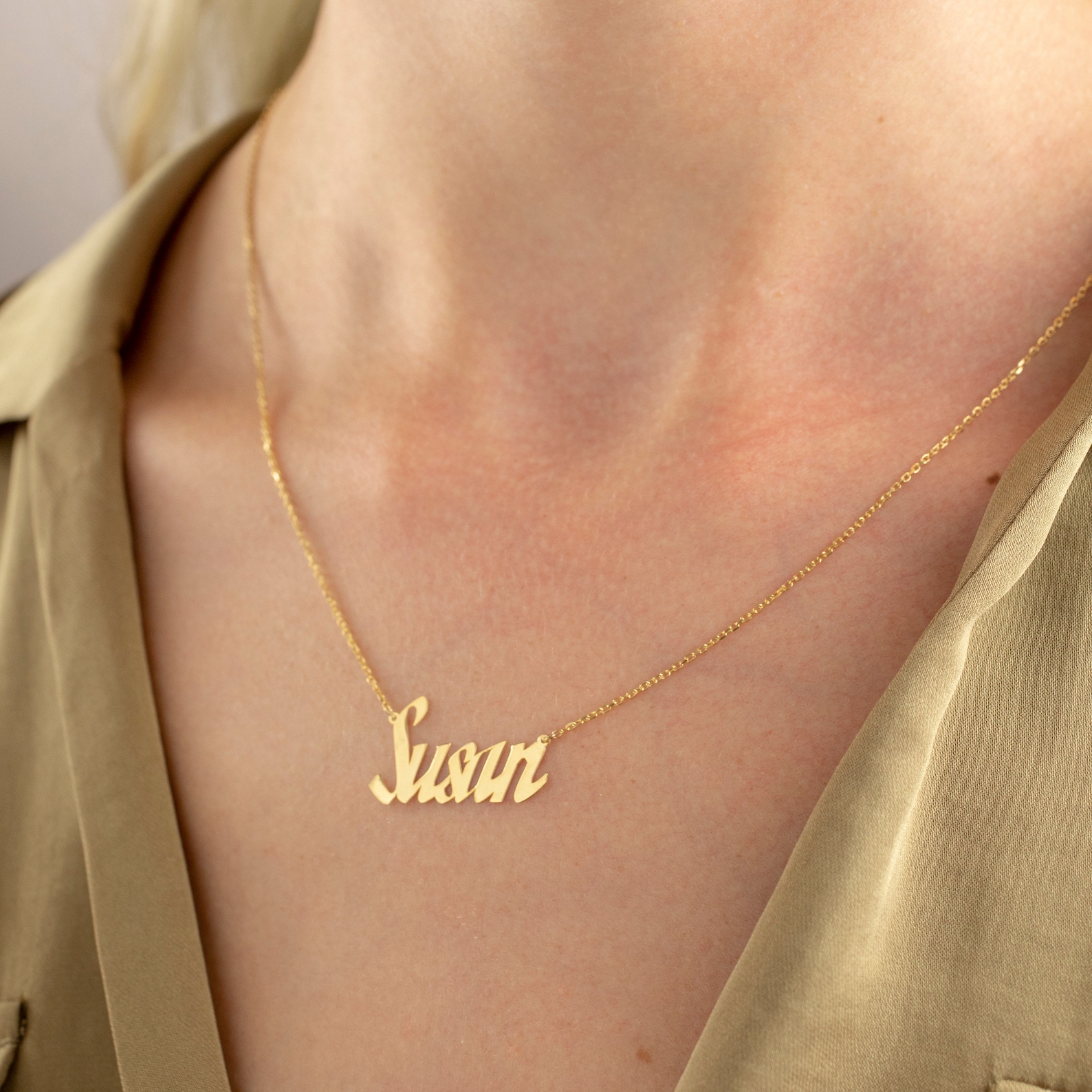 Name Necklace Personalized- Personalized Necklace -name Necklace -name ...