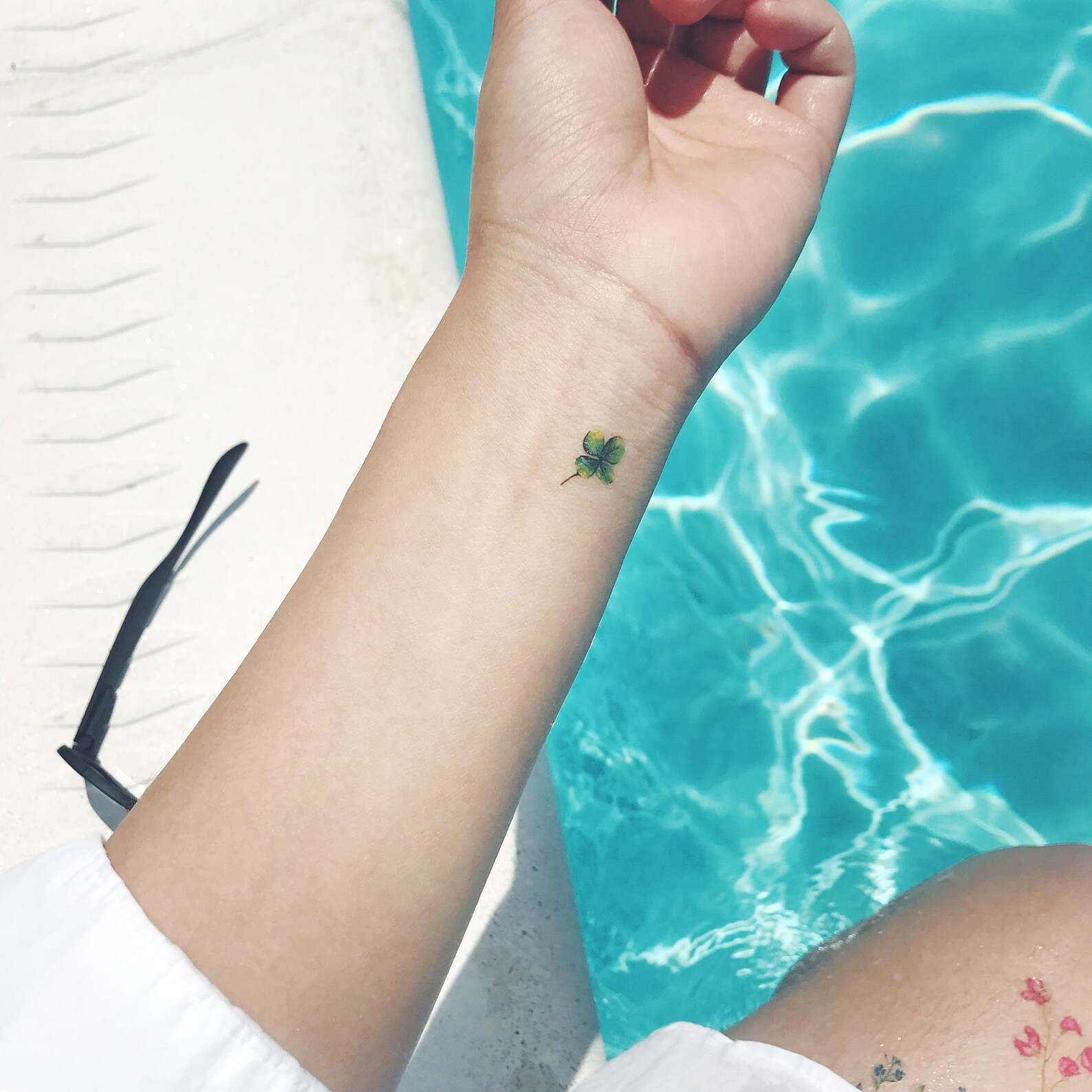 Plant/leaf Series Temporary Tattoo Watercolor Hand-painted - Etsy