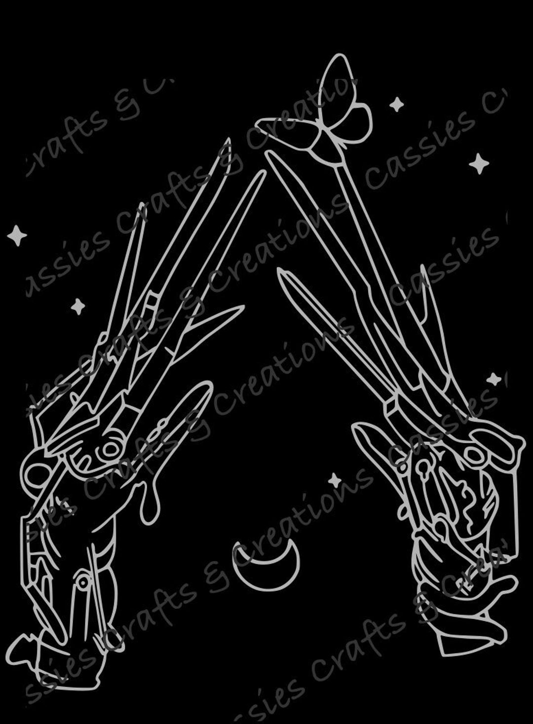 Edward Scissorhands Digital Cut File // Halloween // Edward // SVG ...