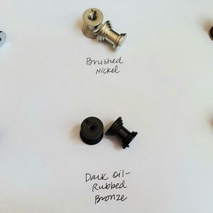DIY Drawer Knob Bases With Screws: Metal Knob Hardware - Etsy