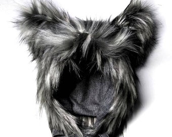 Fur animal hat | Etsy