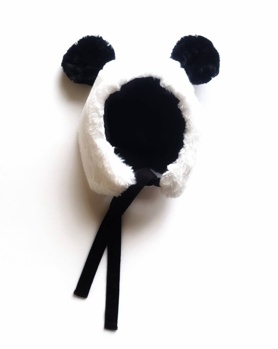 Panda Bear Minky Bonnet, Halloween Costume Hat - Etsy