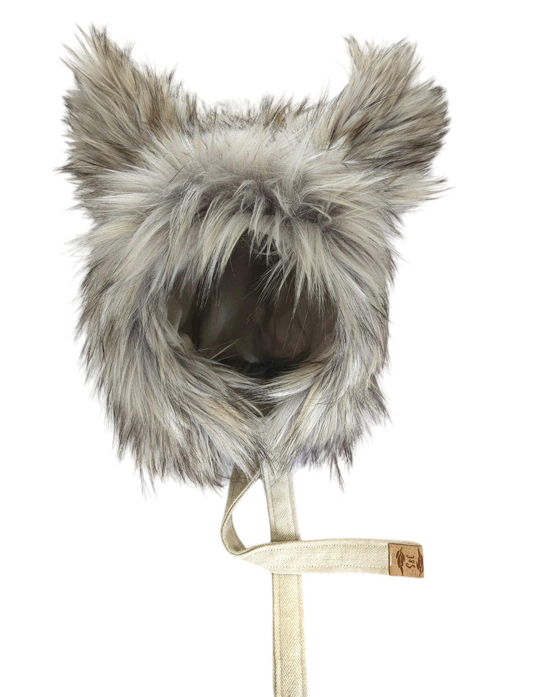 Snow Wolf Hat Baby, Wolf Costume Hat, Baby Faux Fur Hat, Kid Fur Hat ...
