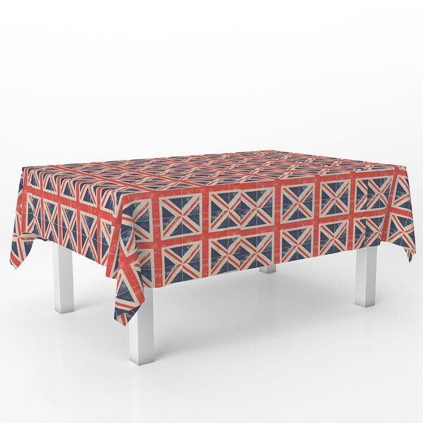 Union Jack Tablecloth - Etsy
