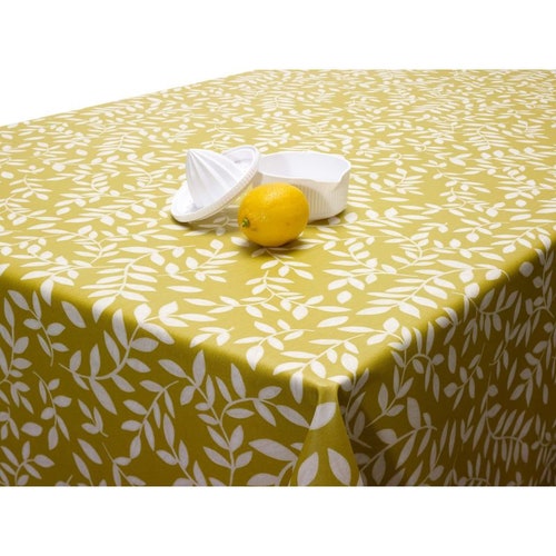 Oilcloth Wipe Clean Tablecloth Fabric Duck Egg Scandinavian - Etsy