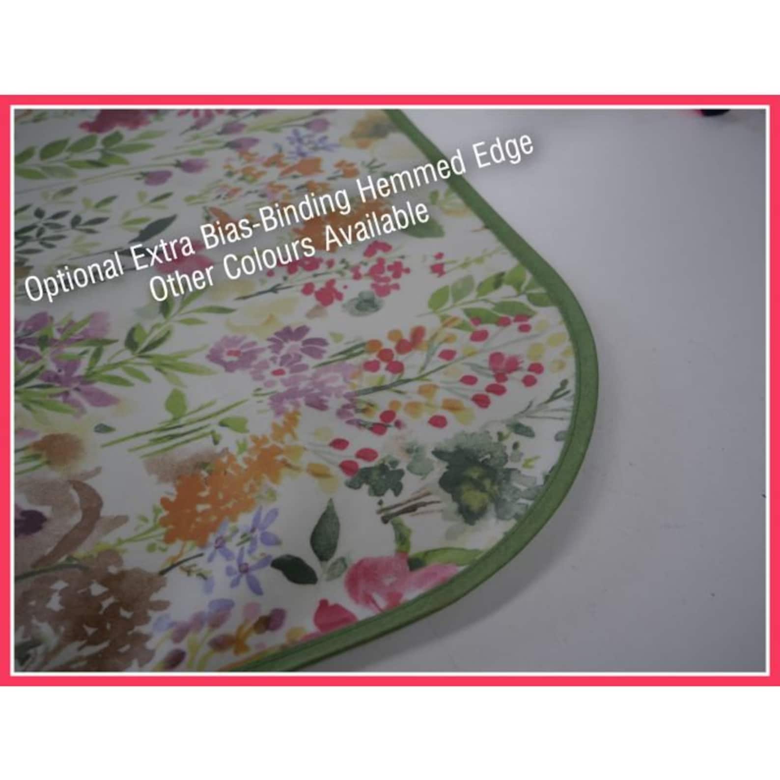 Oilcloth Wipe Clean Tablecloth Fabric Multi Floral | Etsy