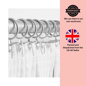 Curtain Hooks Metal Packs 10, 30, 50, 100, 500, 1000 Pencil Pleat ...