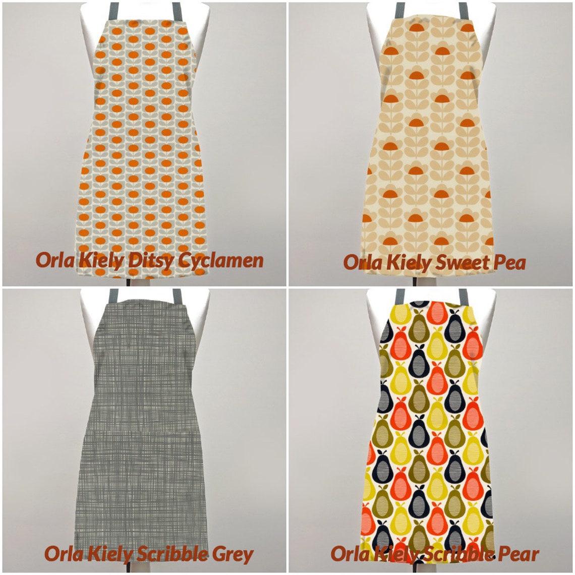 Wipe Clean PVC Coated Aprons 100% Cotton Oilcloth Adults - Etsy