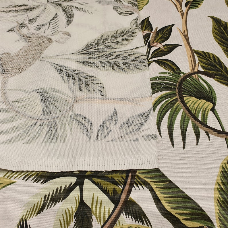 100% Cotton Fabric Monkey Fabric Natural Great for Face - Etsy