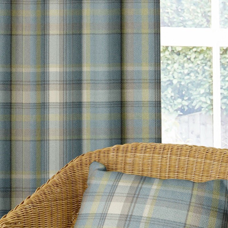 Windowpane Curtains - Etsy