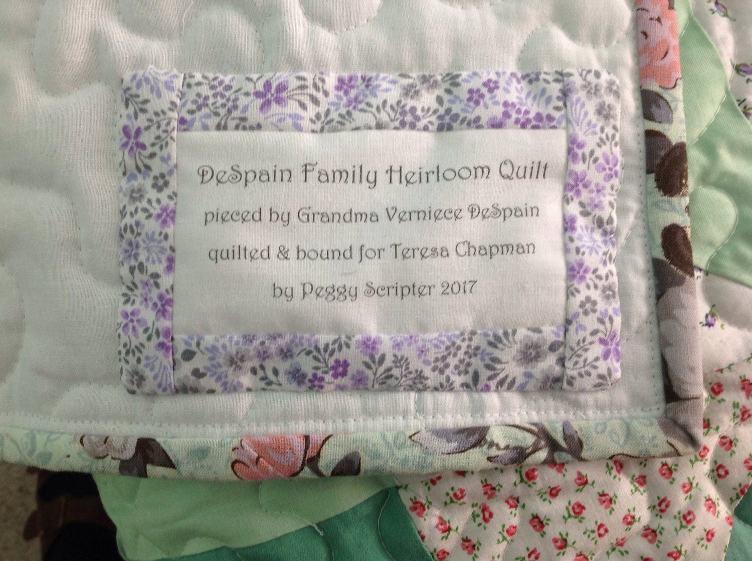 Custom Quilt Labels - Etsy