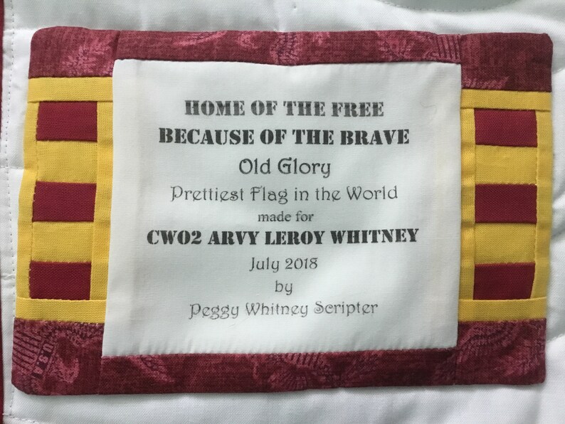 Custom Quilt Labels - Etsy