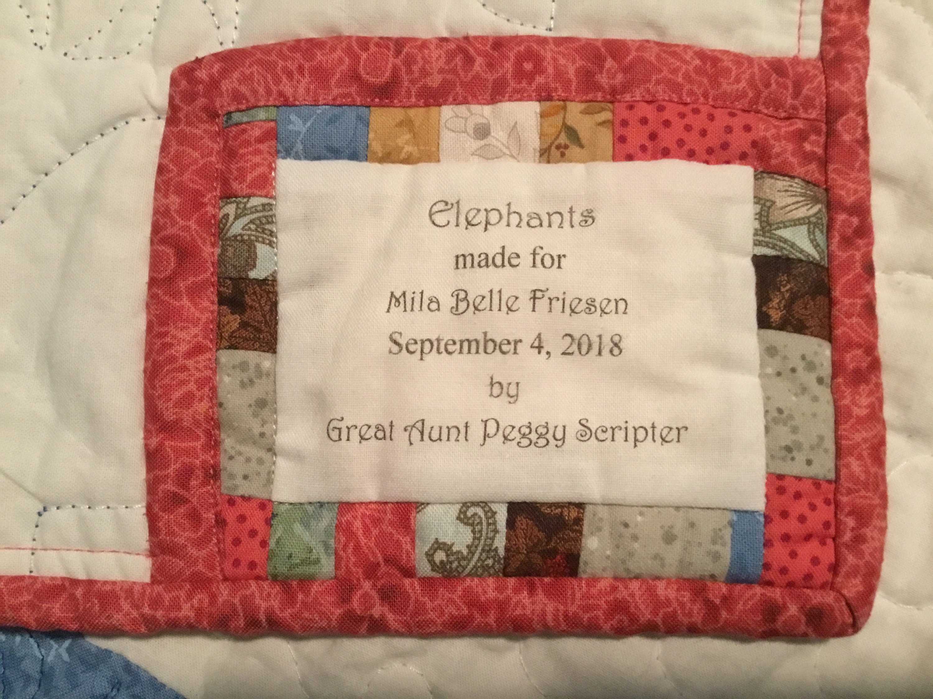 Custom Quilt Labels - Etsy
