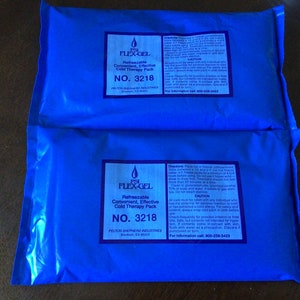 Ice Pack Covers — Set of Three — Smaller, Regular (9”x5.5”) or Larger ...