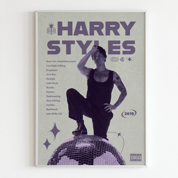 Vintage Style Poster - Etsy