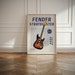 Retro Poster Set, Electric Guitar Posters, Vintage Aesthetic, Set of 3 ...