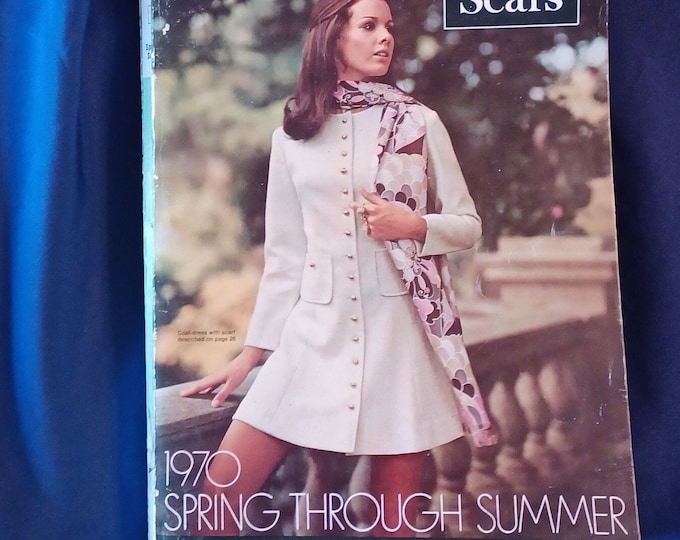 Vintage Sears Catalog- 1970 Catalog- Spring to Summer Catalog- Vintage ...