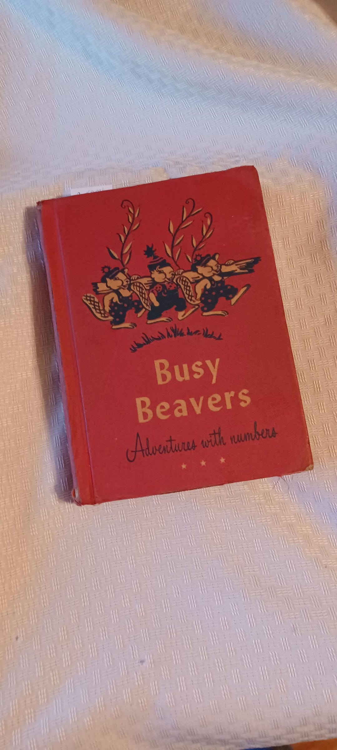 Busy Beavers Book- Adventures With Numbers -vintage Math Textbook ...