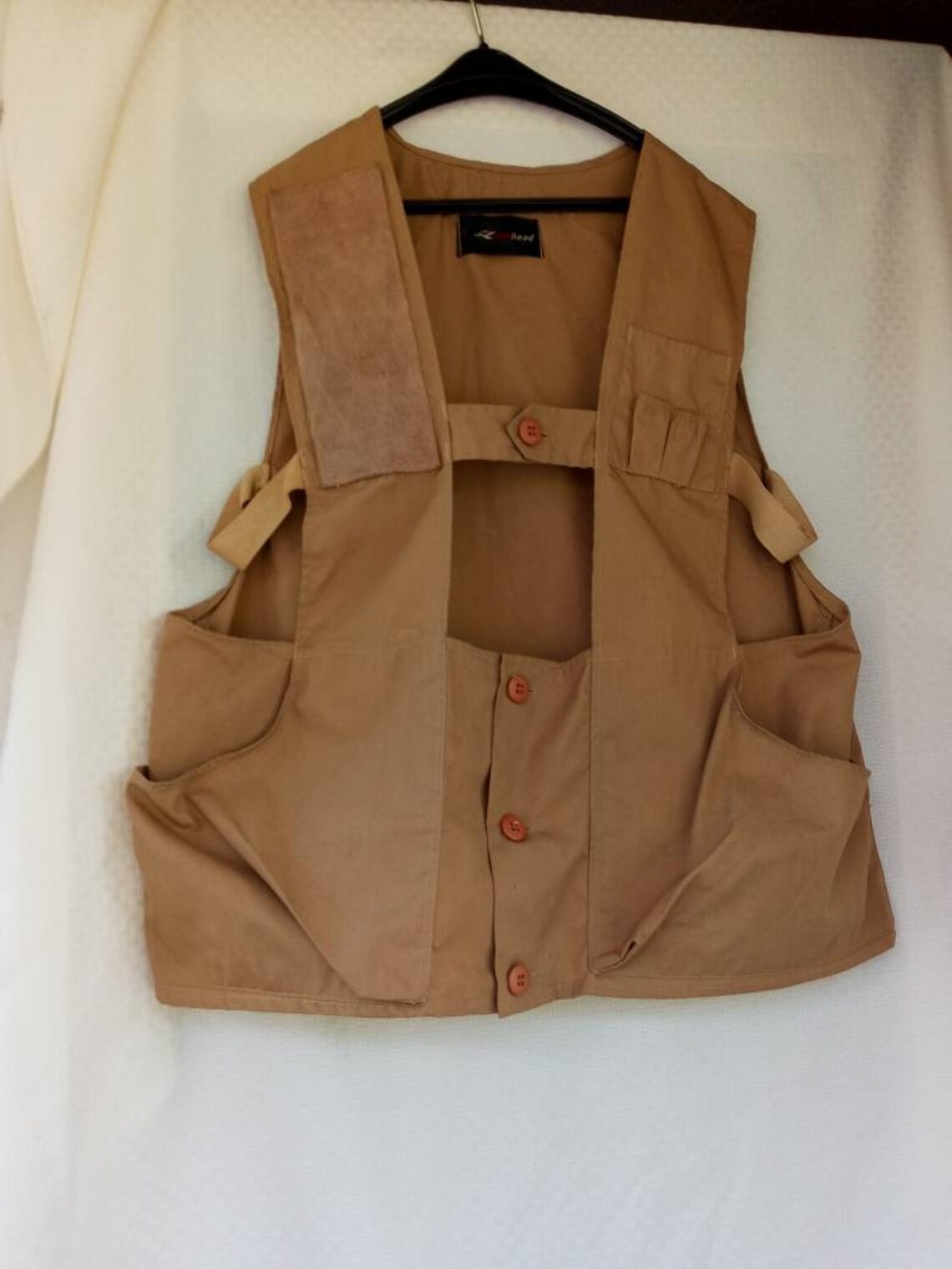 Hunting Vest Red Head Vest Vintage Shooters Vest - Etsy