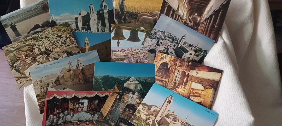 Bethlehem Postcards- Bethlehem Jerusalem - Nativity - Star of Bethlehem ...