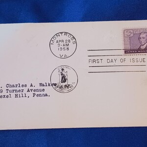 First Day Issue Stamps- 1st Day Issue Stamp & Envelope- Vintage Stamps ...