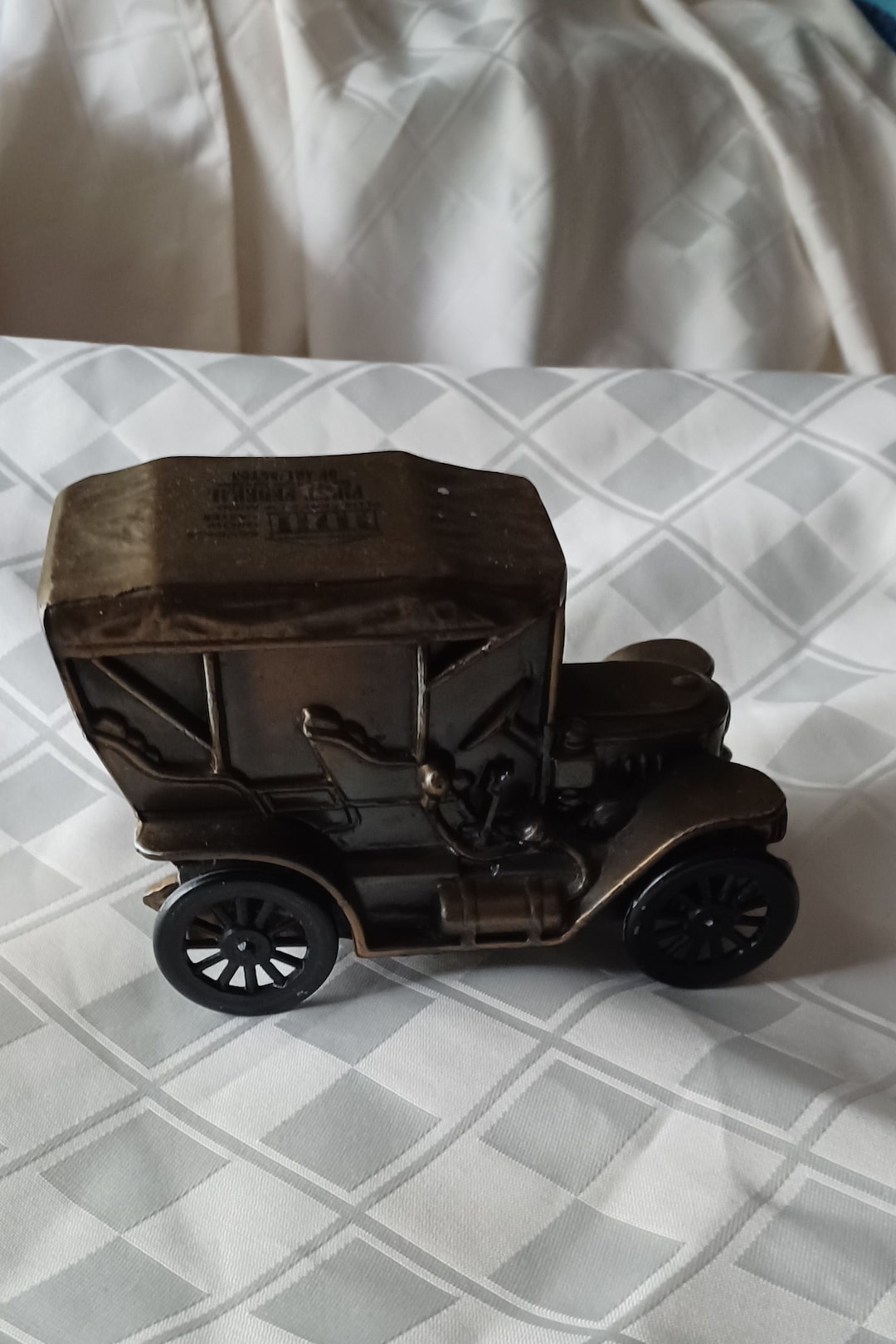 Metal Car Bank- Advertising Bank - Vintage Metal Car- First Federal of ...