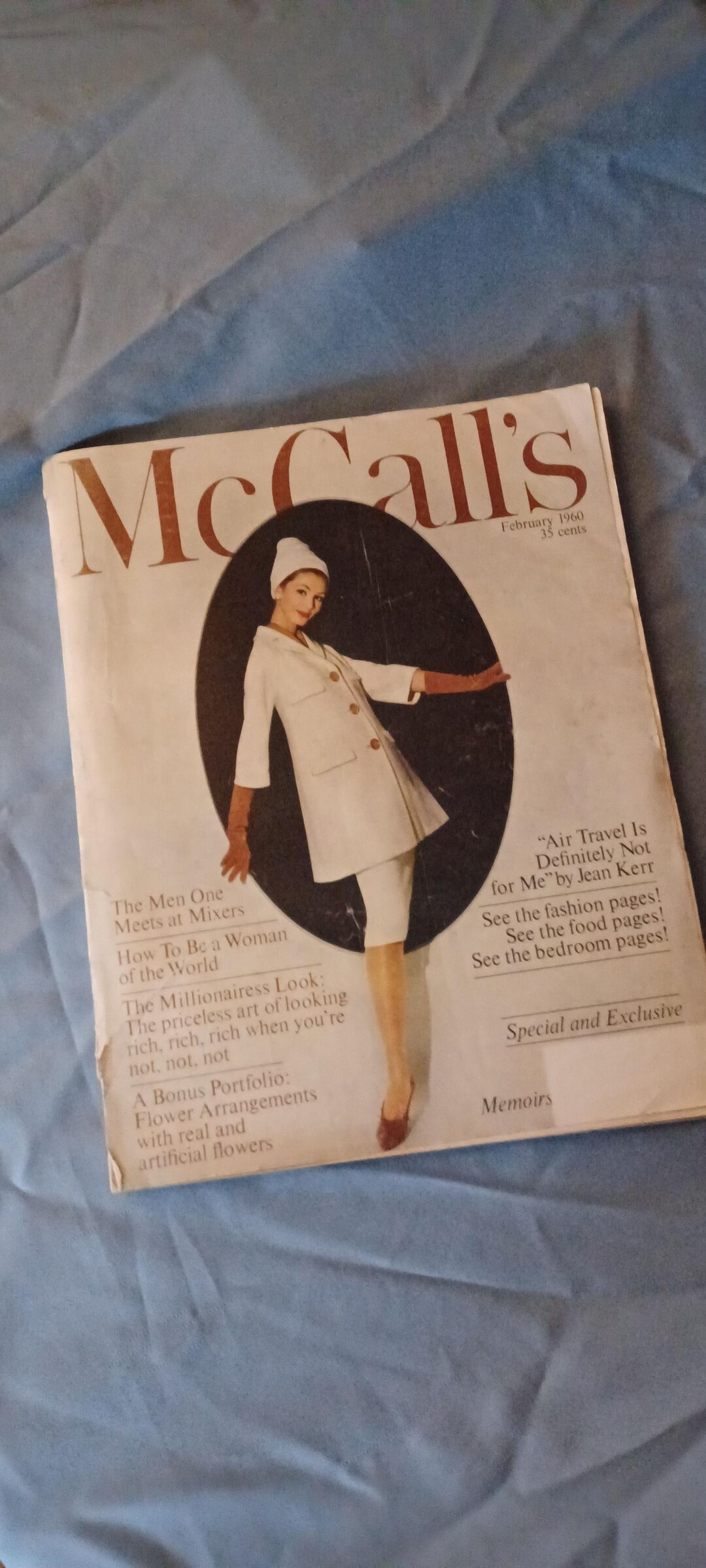 Vintage Mccall's Magazine- 1960 Magazine- Fashion Magazine- Great Ads ...