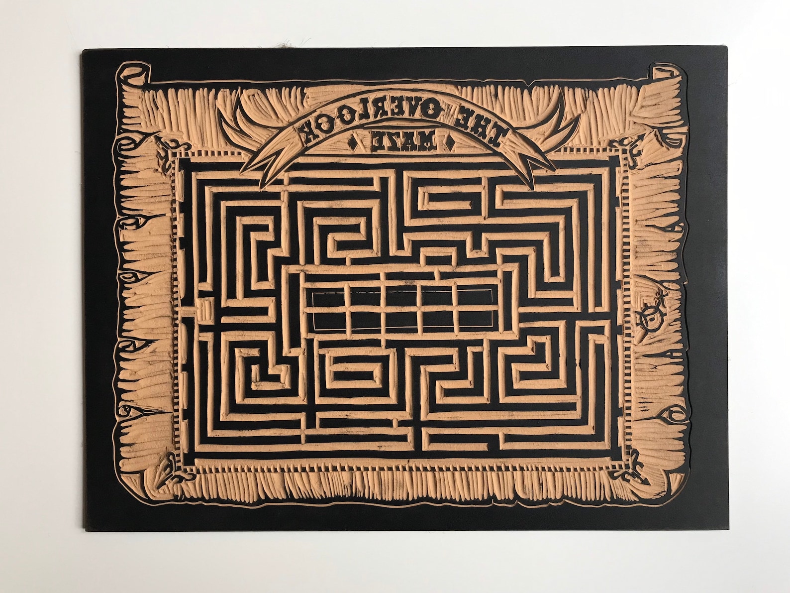 The Shining Overlook Hotel Hedge Maze Map - Etsy