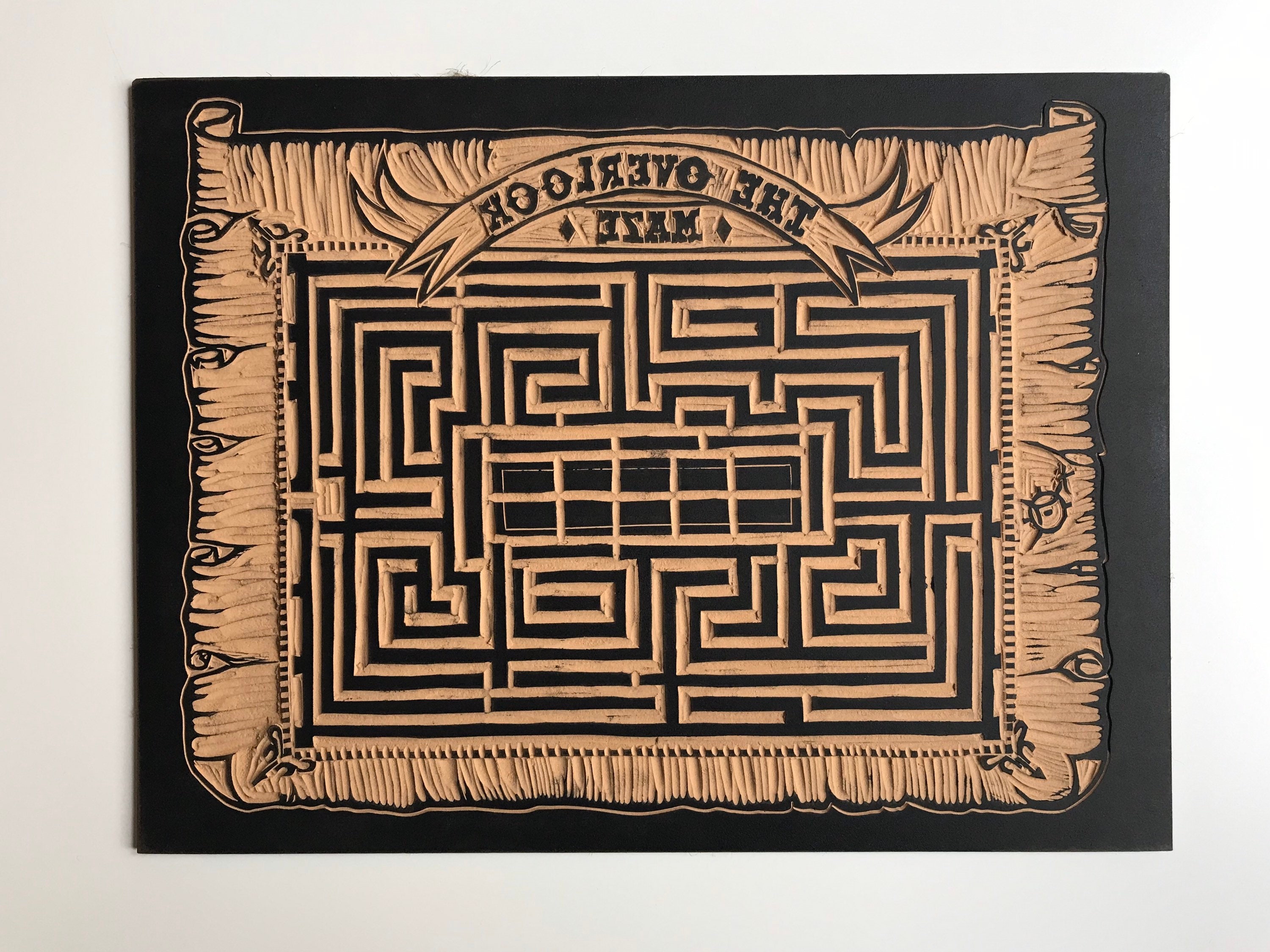 The Shining Overlook Hotel Hedge Maze Map - Etsy