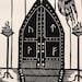 Beowulf: Grendel's Arm Hangs in Heorot. 8x10 Linocut. - Etsy
