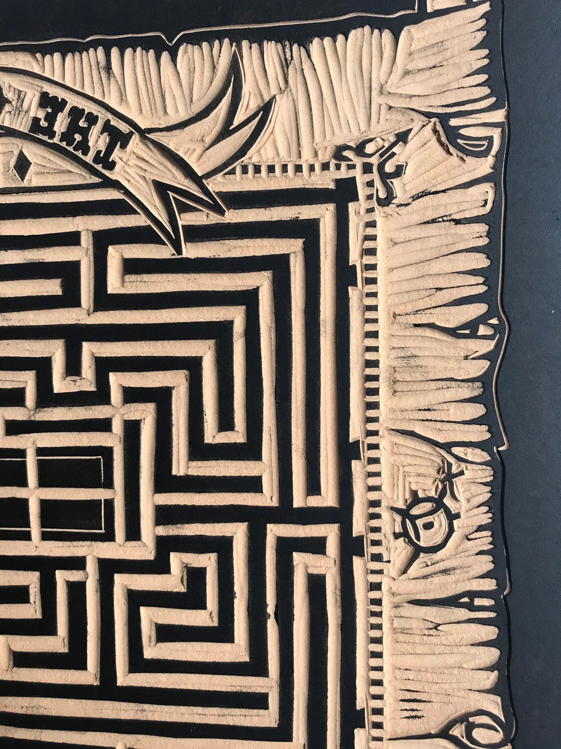The Shining Overlook Hotel Hedge Maze Map - Etsy