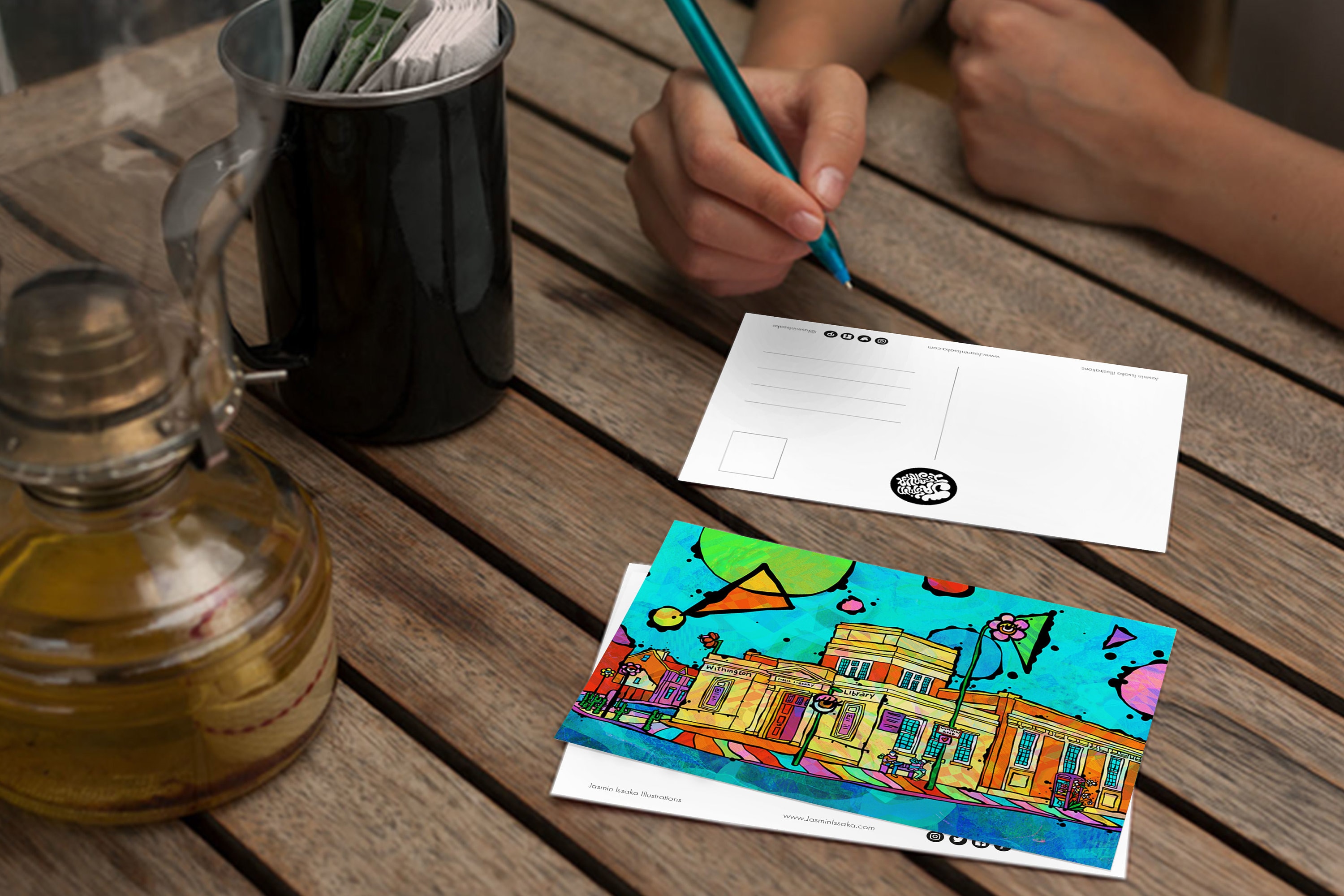 Manchester Withington Library Postcard Manchester - Etsy