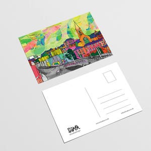 Nottingham Skyline Postcard, Nottingham Contemporary Gallery Postcard ...
