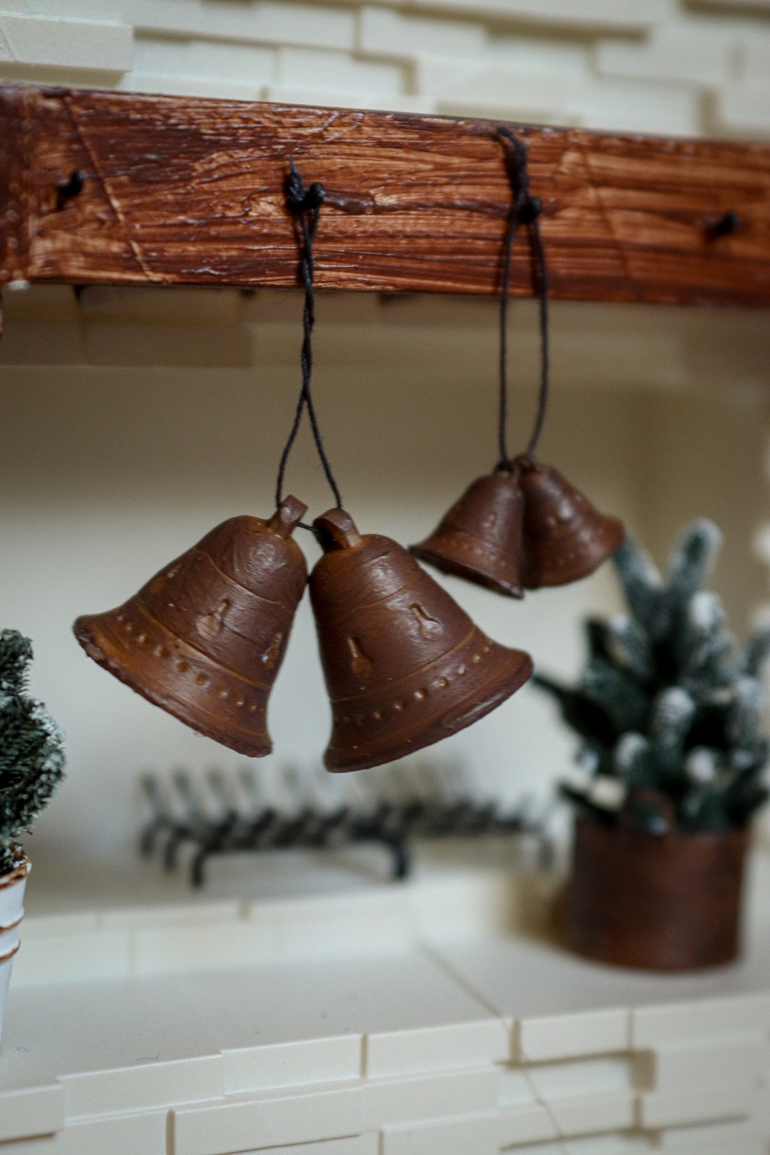 1:12 Miniature Bell Duo 3d Printed - Etsy