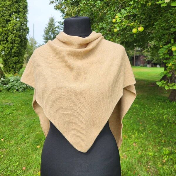 Beige Scarf - Etsy