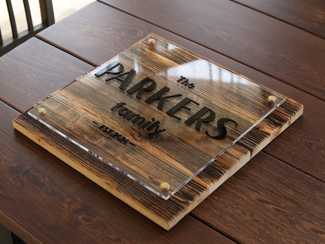Personalized Family Established Sign, Business Logo Sign, Custom Family ...