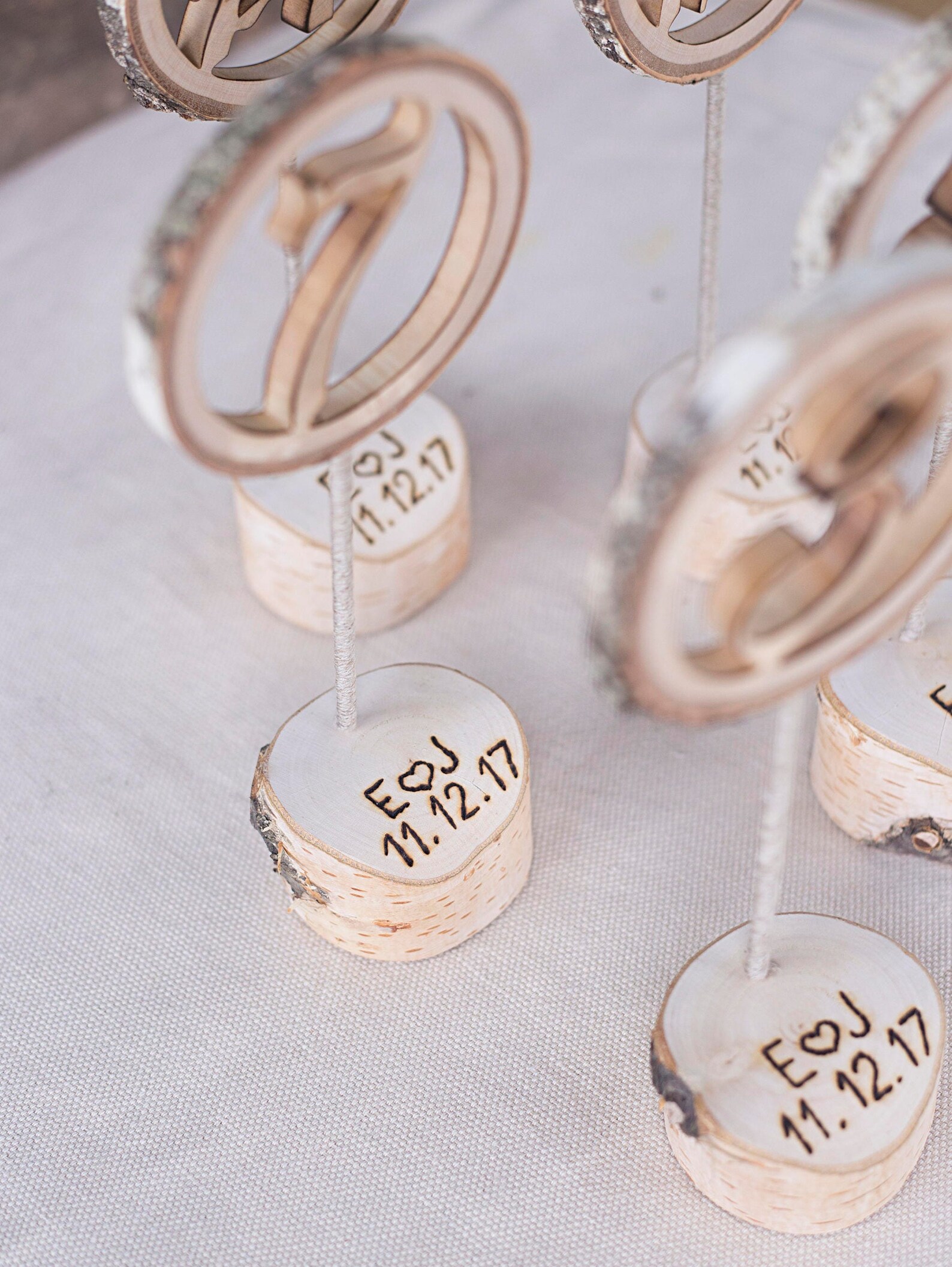 Table Numbers Table Number Rustic Wedding Table Number - Etsy
