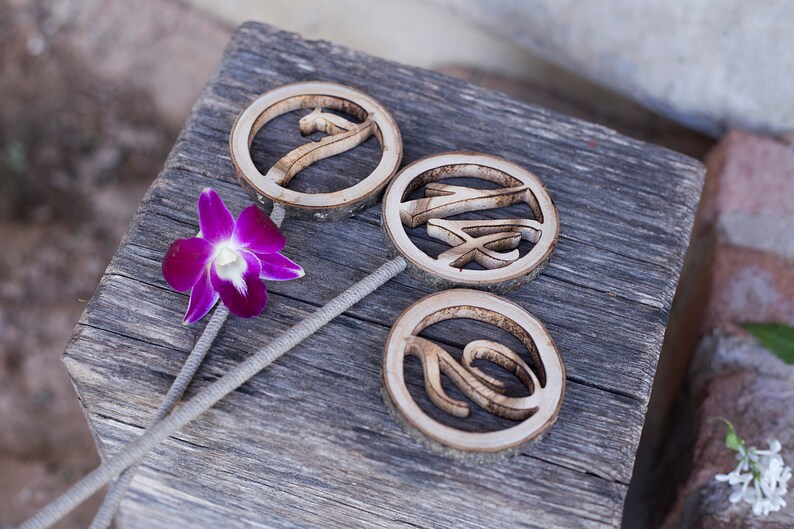 Wood Table Numbers Rustic Table Numbers Table Number Ideas | Etsy